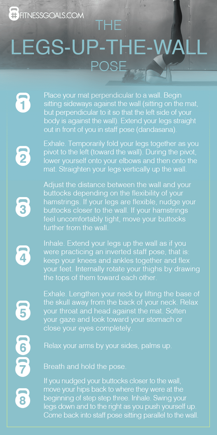 13+ Legs Up The Wall Health Benefits | Yoga Poses